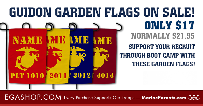 Banners for Marine Corps Boot Camp Graduation
