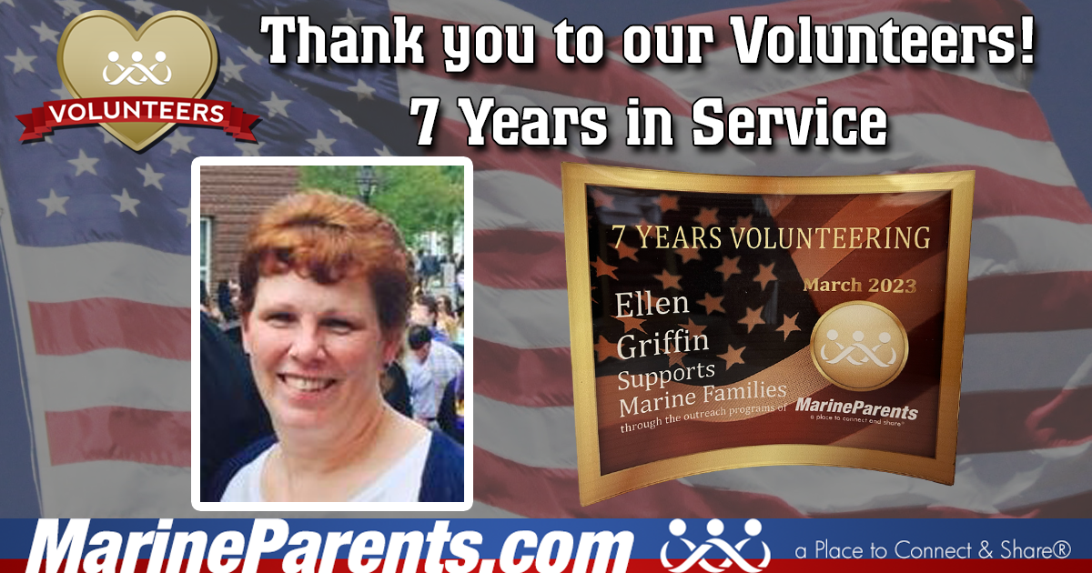 VOLUNTEER WITH 7 YEARS OF SERVICE