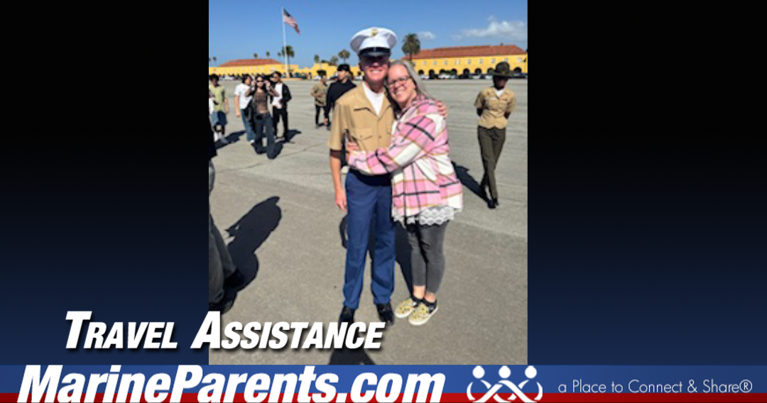 MPTA Helps Marine Mother, Crystal, Attend Graduation